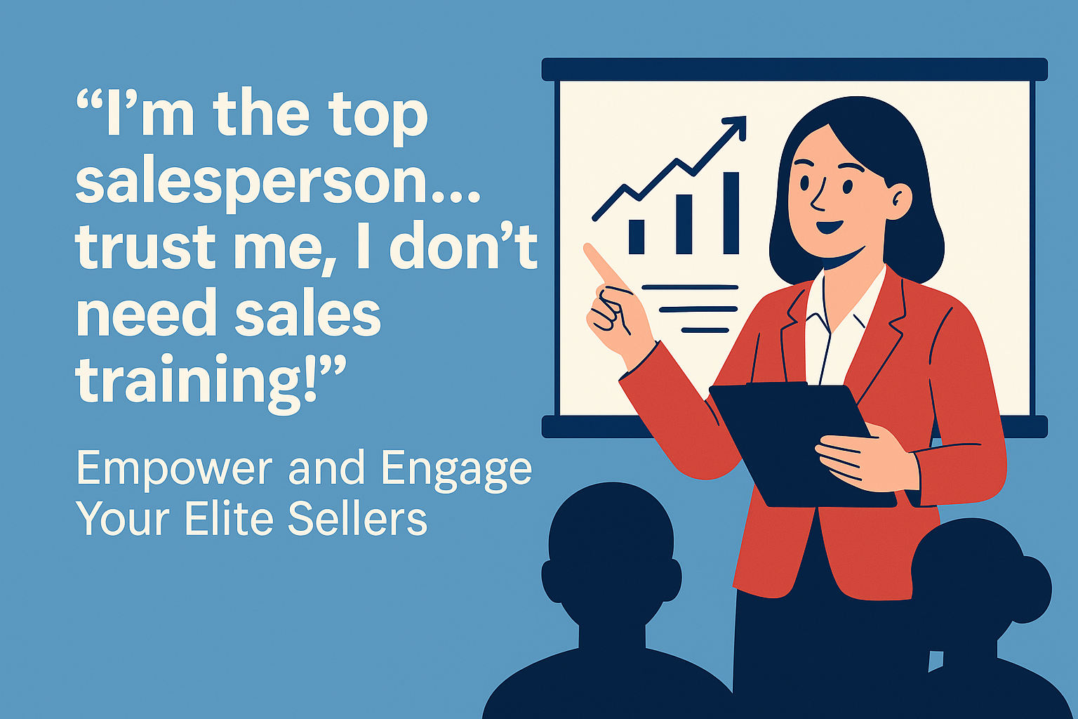 “I’m the top salesperson…trust me, I don’t need sales training ...